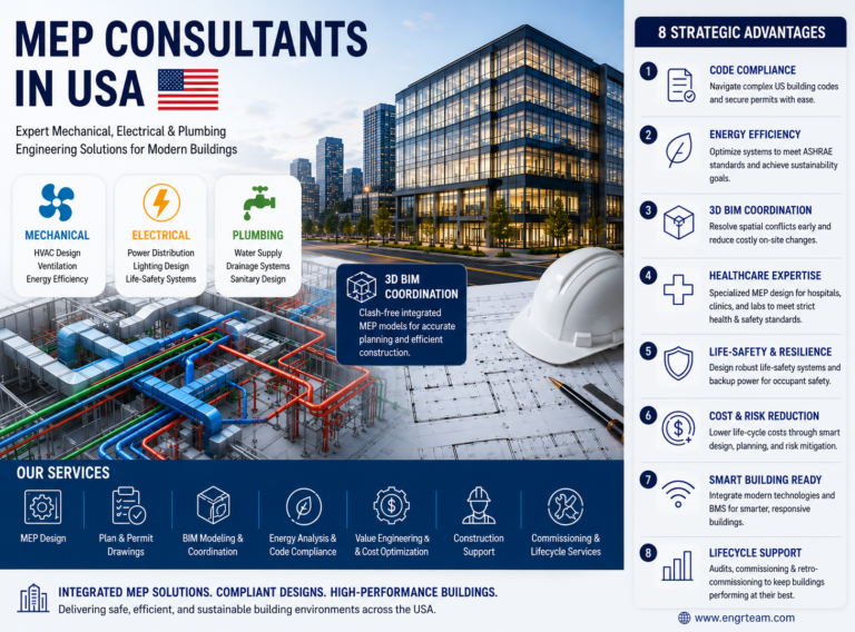 8 Critical Advantages Of Partnering With MEP Consultants In USA